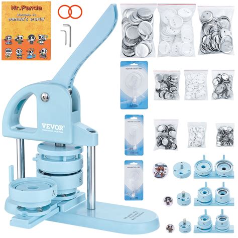 Vevor Button Maker 1125228 Inch253258mm 3 In 1 Pin Maker