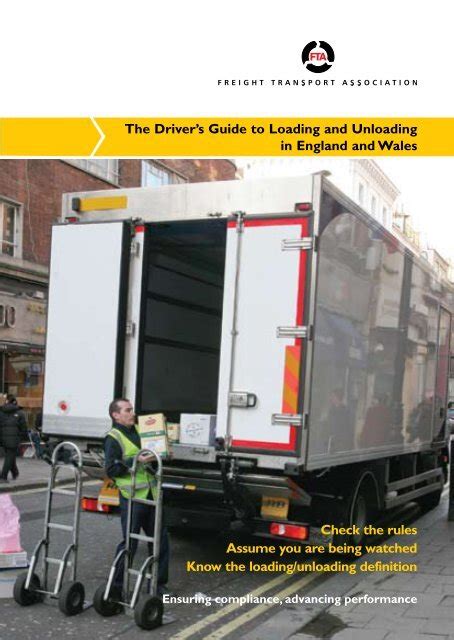 The Drivers Guide To Loading And Unloading Freight Transport