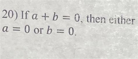 Solved Are The Following Statements True If Not Please