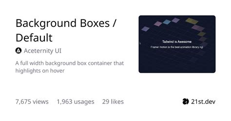 21st Dev The First Vibe Crafting Tool