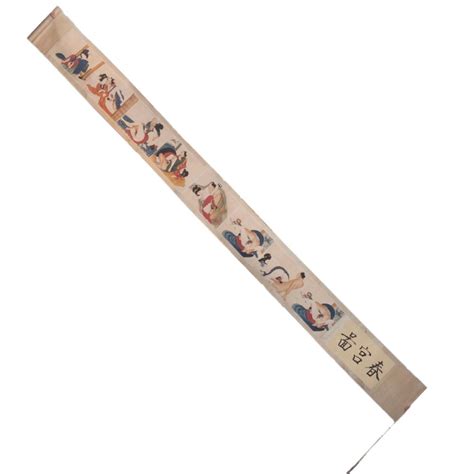 Sold Price Antique Japanese Erotic Scroll August 3 0118 2 00 PM EDT