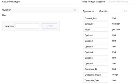 Creating A Quiz With Random Order Options Database Bubble Forum