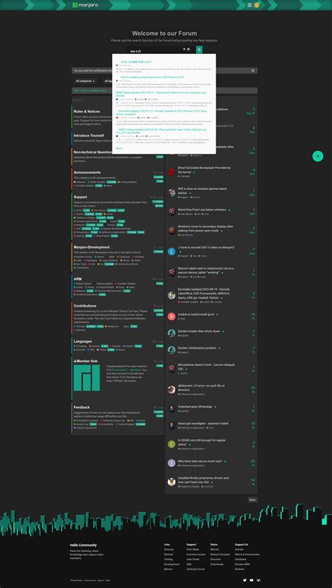 Where Can I Find More Info About Kde Release In Manjaro KDE Plasma Manjaro Linux Forum
