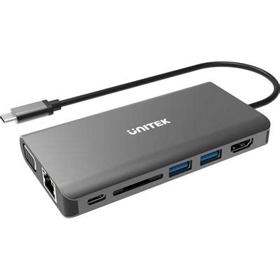 Unitek USB 3 1 Type C Aluminium Multi Port Hub With Power Acquire