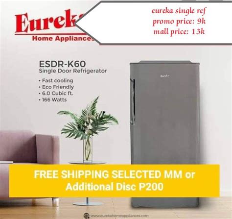 Cubic Eureka Single Ref TV Home Appliances Kitchen Appliances Refrigerators And Freezers