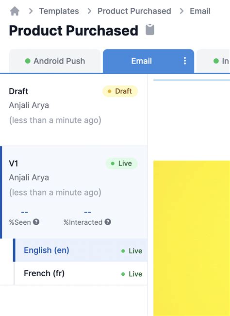Adding Languages In Template
