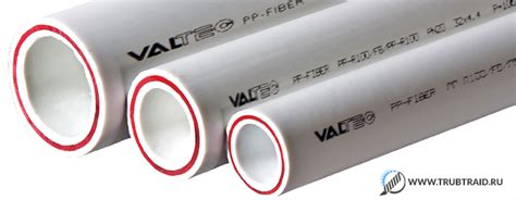 Трубы армированные стекловолокном Valtec | Полипропиленовая