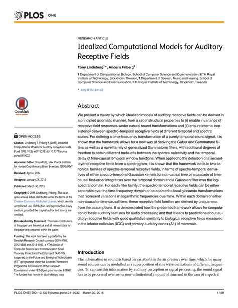 download pdf idealized computational models for auditory receptive fields