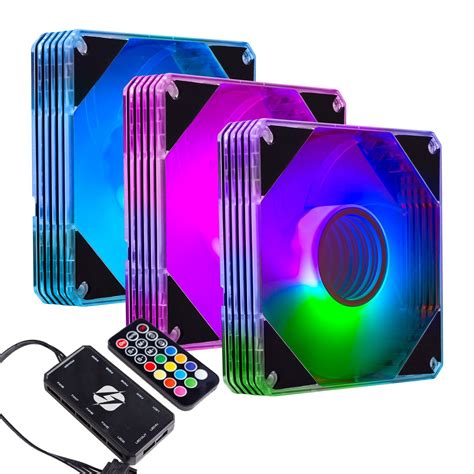 Factory 12v Quiet Argb Gaming Pc Computer Case Cpu 120mm Rgb Cooler Fan Argb Cooler And Pc