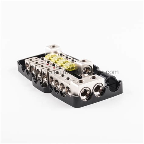 4 Way Fuse Box Block With Light Power Distribution Block For Car Audio China Fuse Holder And