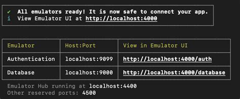 Swift Unable To Connect To Firebase Emulator With Ios Device Stack