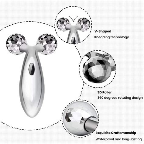 3d V Shape Aluminium Massager Roller At ₹ 75piece Massage Roller In Surat Id 2855113132691