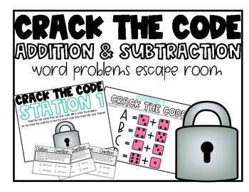 Crack The Code Word Problems By Stellar With MrsFeller TPT