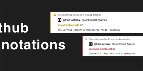 how to visualize eslint errors on github dev community