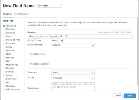 Help Calculated Fields Autodesk