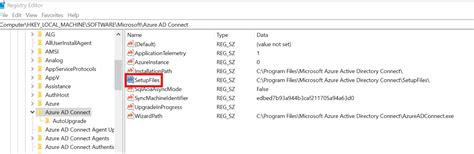 Entra Connect Sync Error The Registry Key Setupfiles Was Not Found