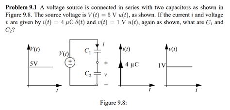Solved Problem A Voltage Source Is Connected In Series Chegg Com