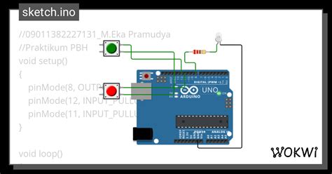 09011382227131meka Pramudyapushbutton Wokwi Esp32 Stm32 Arduino