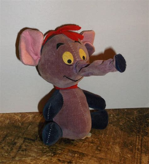 Rare 1966 Gund Walt Disney Winnie Pooh Heffalumps Woozles Purple