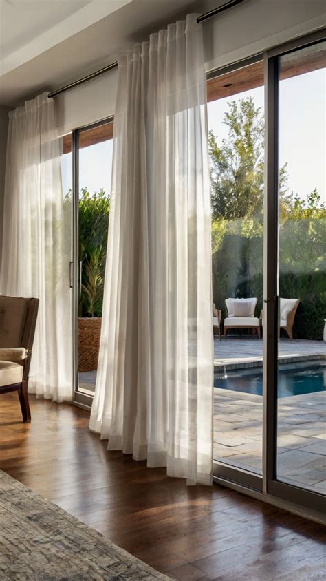 Tired Of The Same Old Look These Sliding Door Curtain Ideas Will Shock