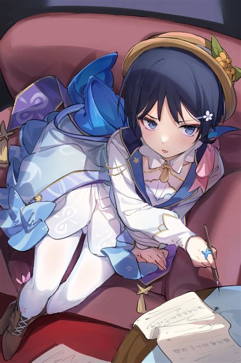 Scaramouche Kamisato Ayaka And Kamisato Ayaka Genshin Impact Drawn By Ta Nuki Danbooru