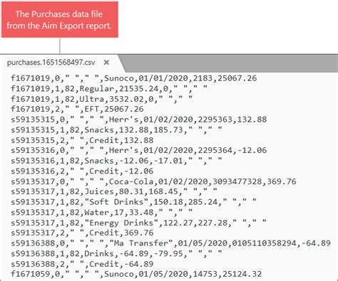 Exported Files Structure