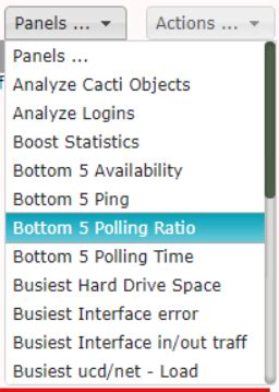 No Panel Can Be Added After Install Intropage Issue Cacti Plugin Intropage GitHub