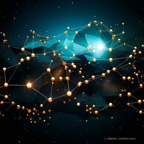 Premium Ai Image Gradient Network Connection Background Generate Ai