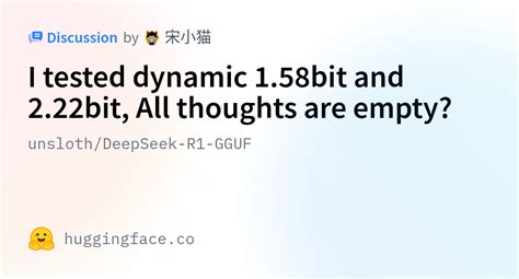 Unsloth DeepSeek R1 GGUF I Tested Dynamic 1 58bit And 2 22bit All Thoughts Are Empty
