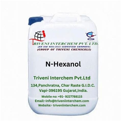 N Hexanol At Best Price In Valsad Id 2201954830