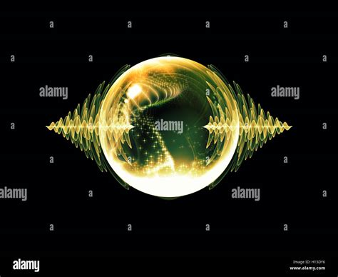 Visualization Of Wave Particle Stock Photo Alamy