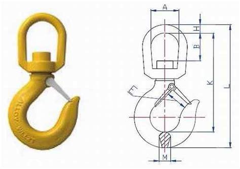 Bulk Swivel Hoist Hooks Sichwirerope