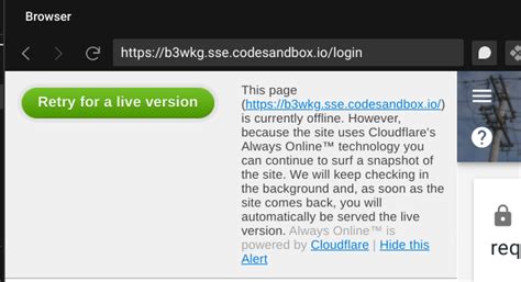 Cloudflare Leads To Unexpected Popups Errors And Behavior · Issue