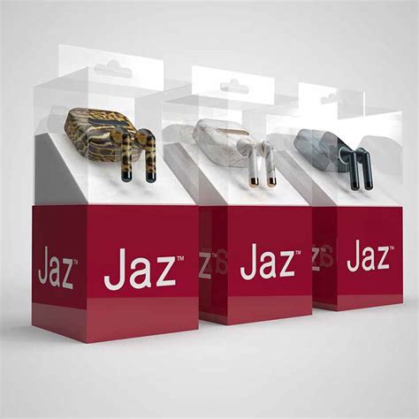 In Custom Desk Table Black Plexiglass Acrylic Wireless Earphone Display Stand In Ear