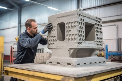 Advanced D Printing Technology In Concrete Housing Premium Ai