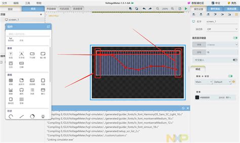 Solved Gui Guider 151 Chart控件线条圆点无法消除以及网格无法填充完 Nxp Community