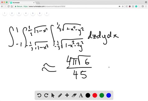 Triple Integrals Calculus 3 Numerade