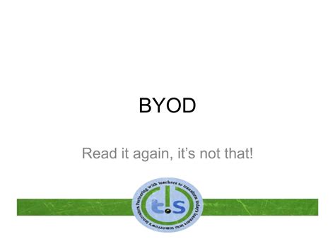 byod with no interaction ppt