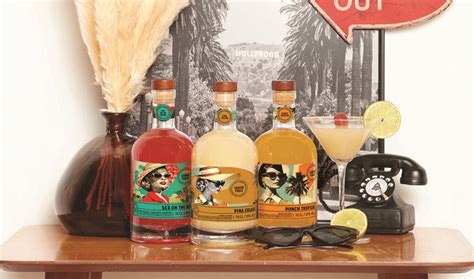 Spirit Drink Vodka Sex On The Beach Peach Cranberry In Night Bottle Of 70 Cl 15 Vol South