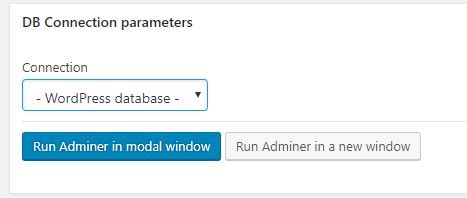 Modificar la base de datos desde WordPress PC Solución
