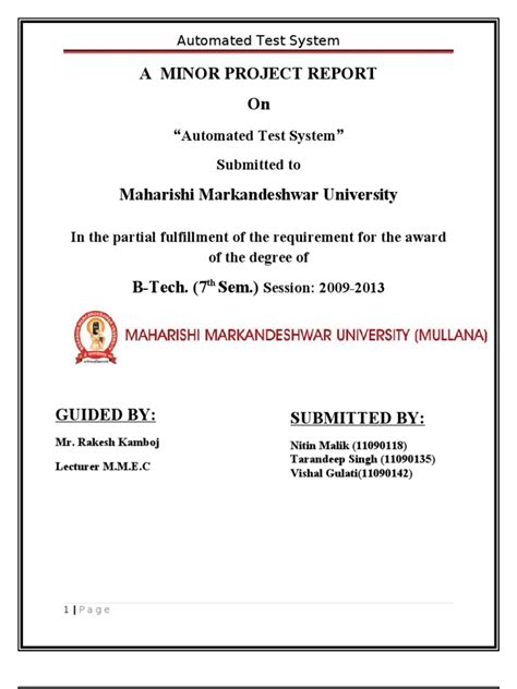 Pdf Report On Automated Test System Dokumen Tips