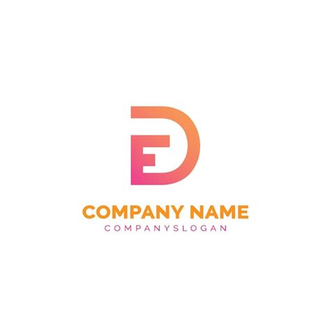 Premium Vector Df Abstract Logo