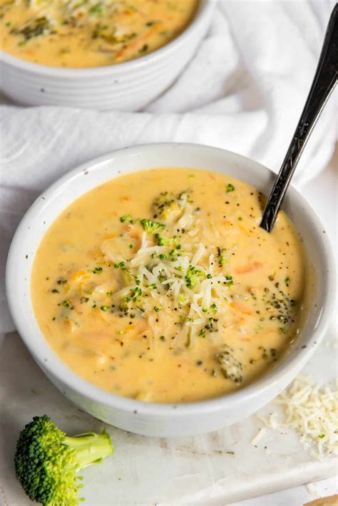 Instant Pot Broccoli Cheddar Soup Spoonful Of Flavor