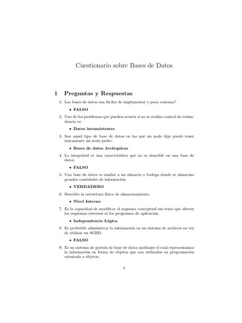 Bases De Datos Pdf Bases De Datos Gestión De Datos