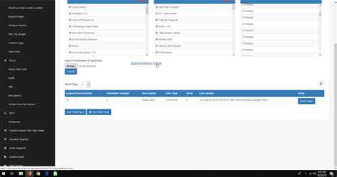 deleting existing parameters onping automation platform
