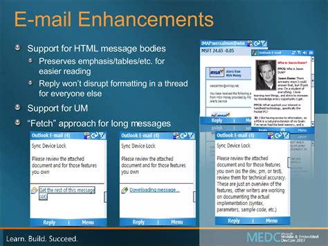 Top 10 Enterprise Features Of Windows Mobile 6 Ppt