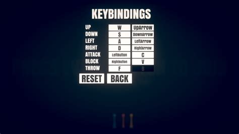Keybindings Stick Fight The Game Interface In Game