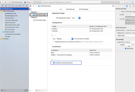 ios tutorial on internationalization and localization phrase