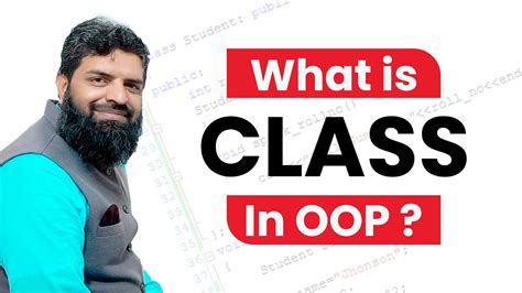 Lecture What Is CLASS In OOP In Urdu Hindi YouTube