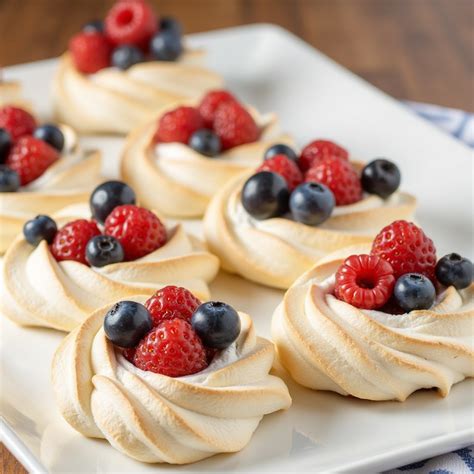 Meringue Nests With Fruit Recipe A Delightful Treat
